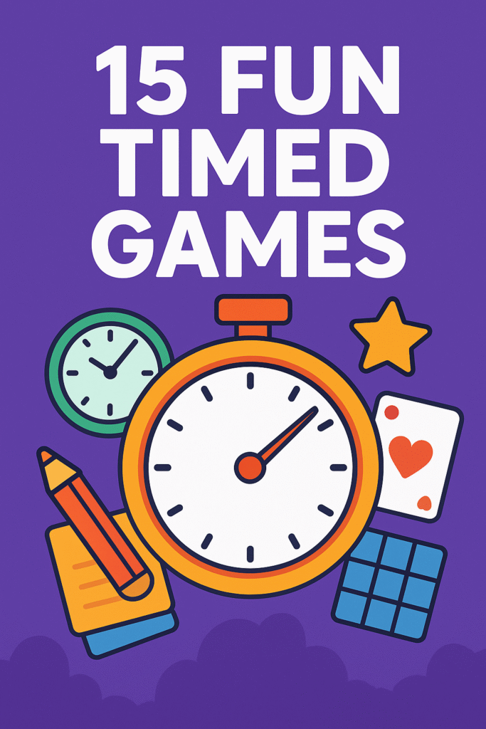 15 Fun Timed Games for Groups, Kids, and Adults - Bright Mind Games